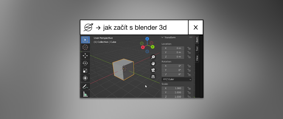 Blender 3D: Jak začít a 4 důvody, proč vytrvat | SKVOT